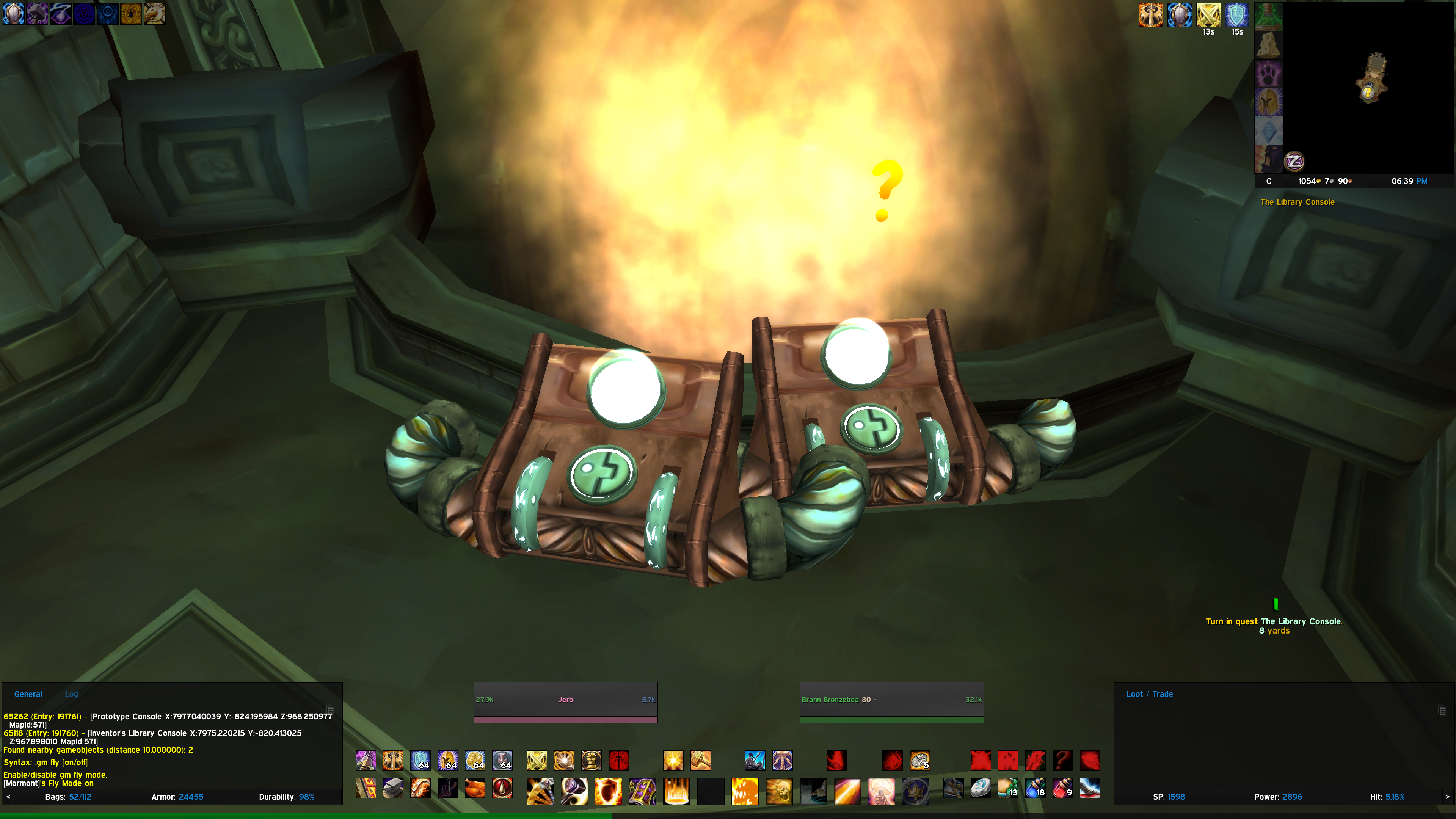 Protoype Console 65262/191761 · Issue #22648 · TrinityCore/TrinityCore ...