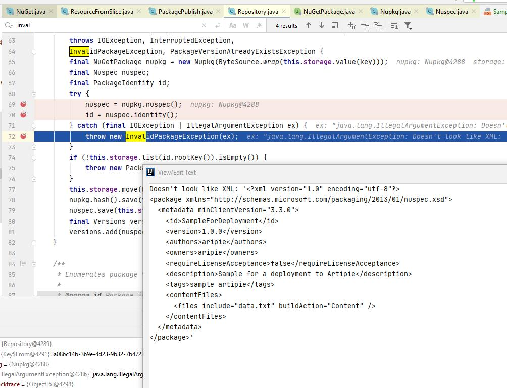 Nuget adapter does not work because of jar hell · Issue #503 · artipie/artipie · GitHub