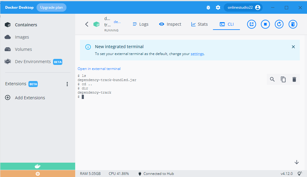 Connecting docker container to database · Issue #276 · DependencyTrack/frontend · GitHub
