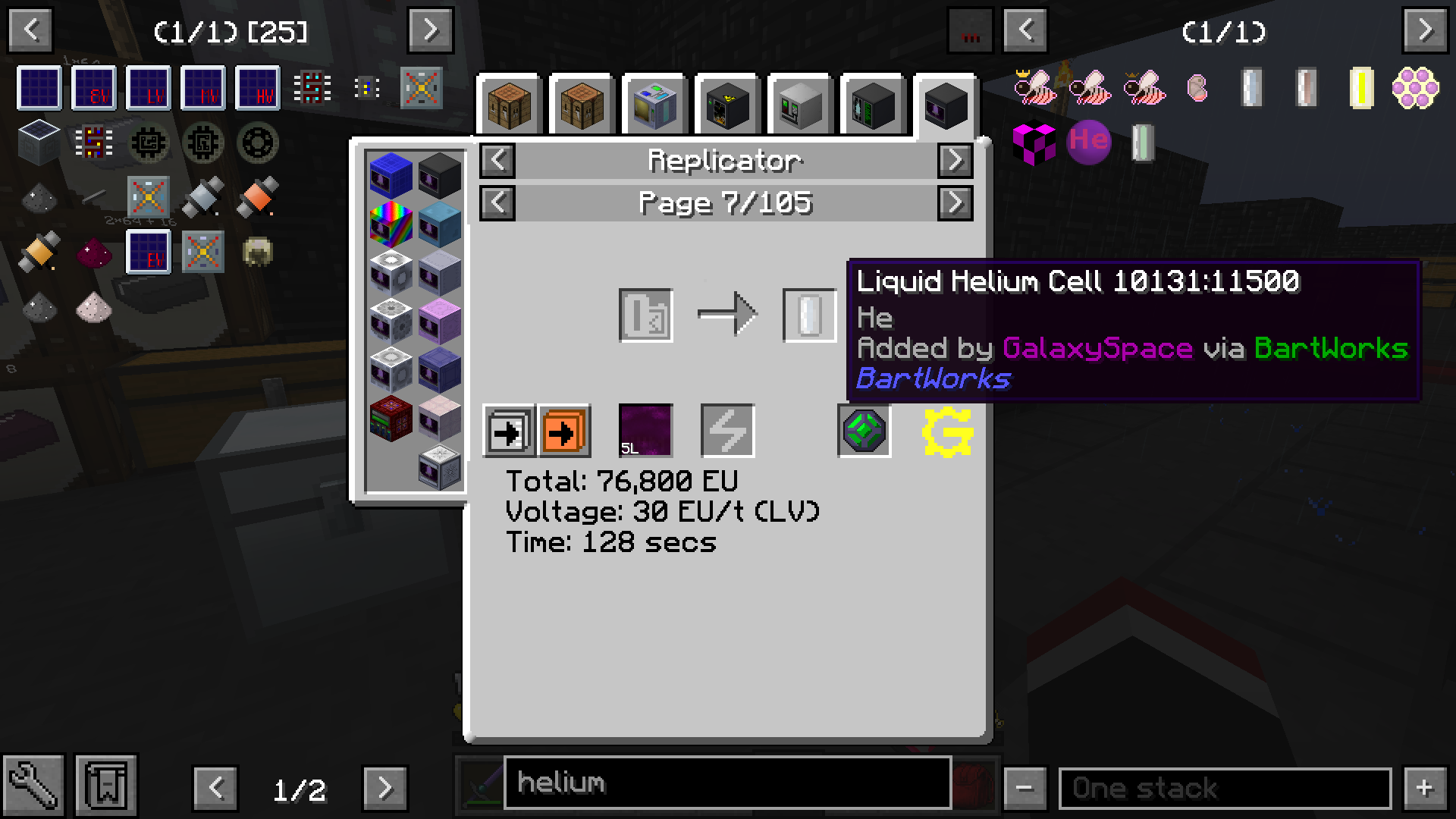 Helium has two conflicting recipes in Replicator (Liquid vs Gas) · Issue #12601 · GTNewHorizons ...