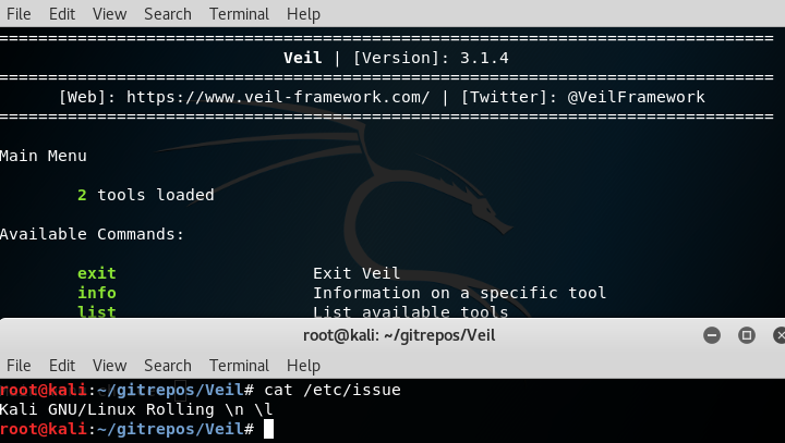 Installation Error · Issue #119 · Veil-Framework/Veil · GitHub