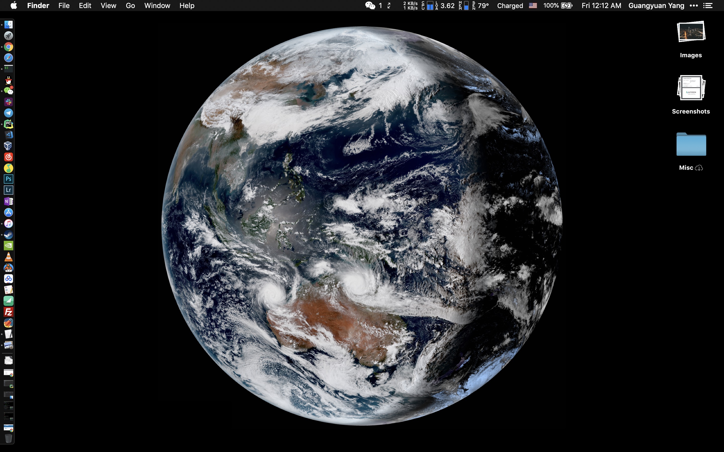 GitHub - yzgyyang/earthpaper: Make Earth your real time wallpaper