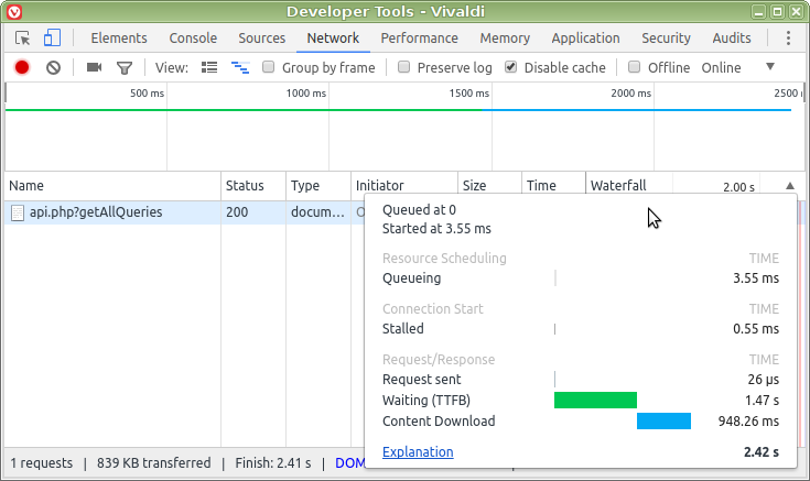 query log unresponsive · Issue #672 · pi-hole/web · GitHub