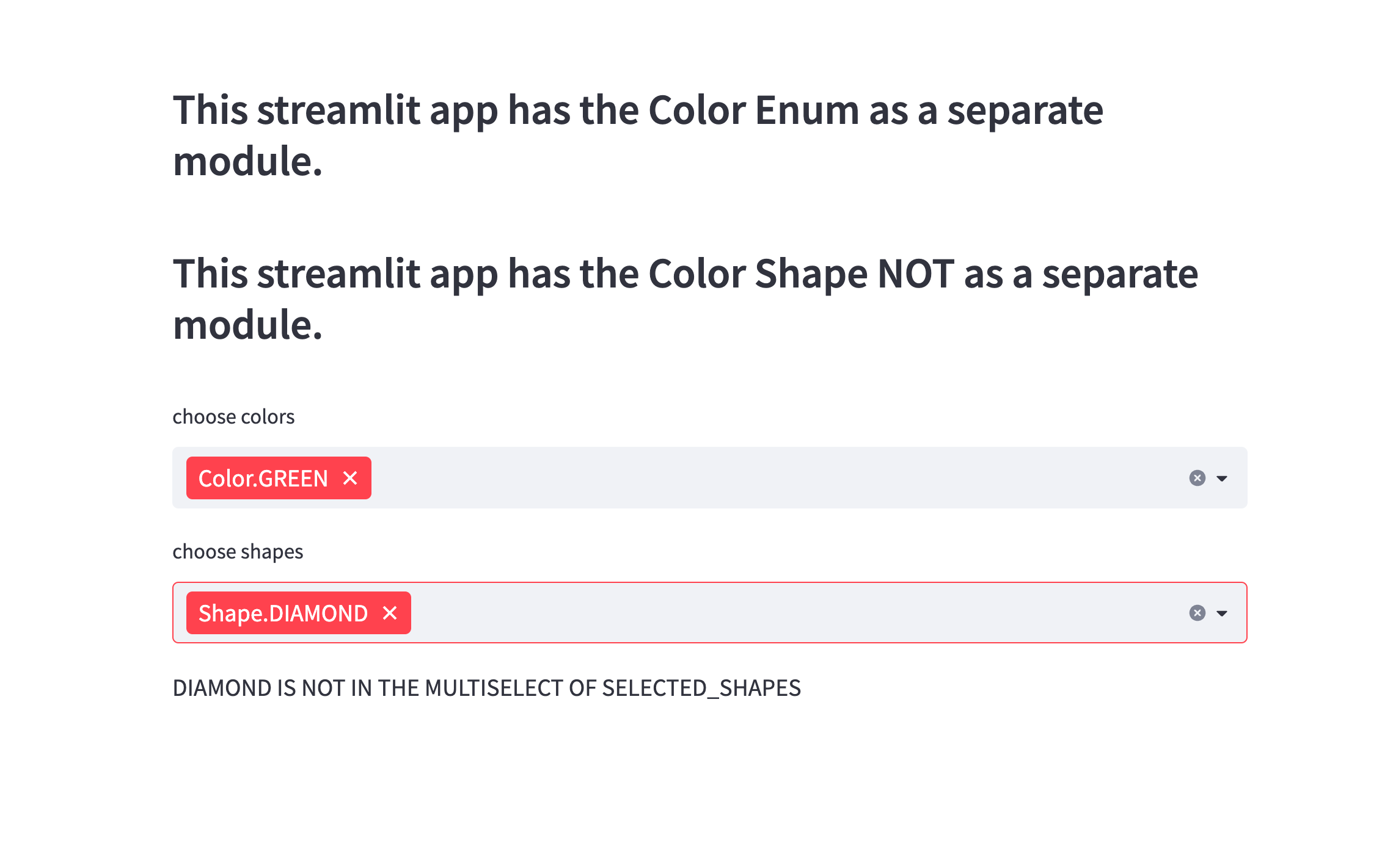 Remove enum str casting by willhuang1997 · Pull Request #5224 · streamlit/streamlit · GitHub