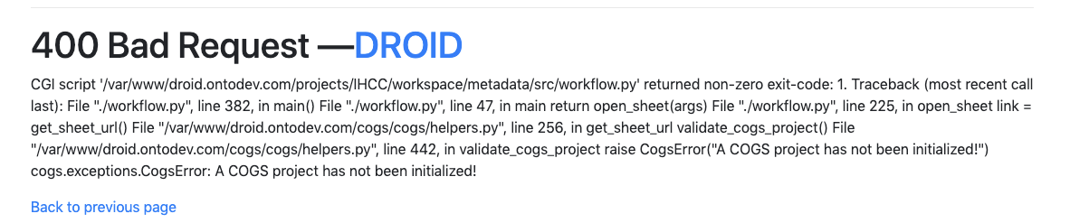 "Open Google Sheet" returns error · Issue #132 · IHCC-cohorts/data-harmonization · GitHub