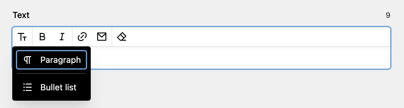 [v4] Writer field: non-paragraph node isn't recognised in the dropdown · Issue #5751 · getkirby ...