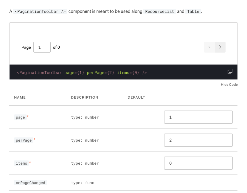 PaginationToolbar - Hide if total === 0 · Issue #1049 · auth0/cosmos · GitHub