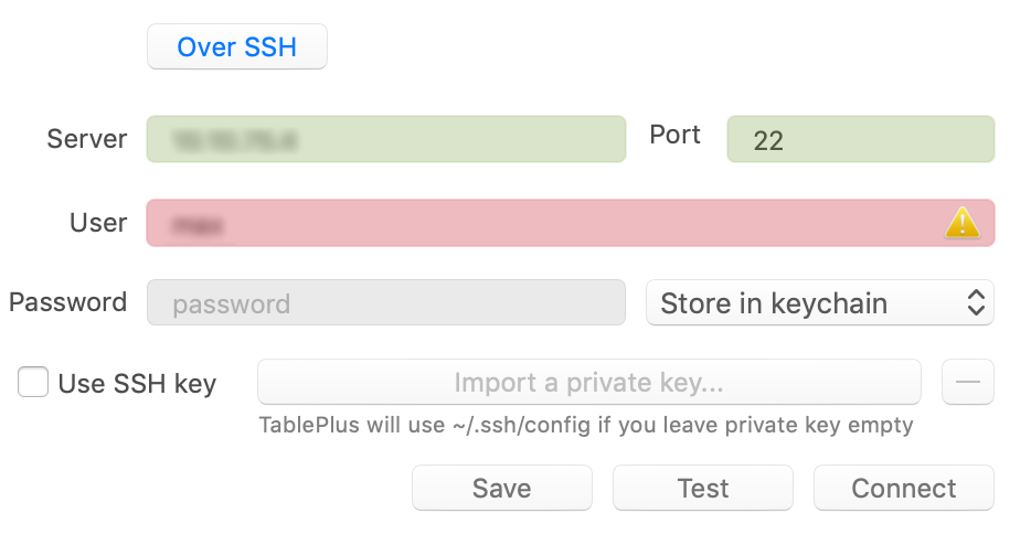 Cannot Connect Over Ssh · Issue 796 · Tableplus Tableplus · Github