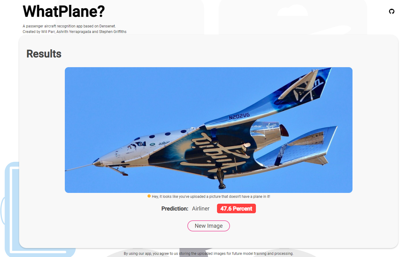 Figure Out What Happened With This Api Response · Issue 51 · What Plane What Plane Classifier