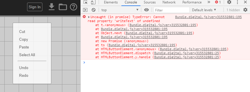 Contextual menu copy causes error · Issue #575 · OpenCircuits/OpenCircuits · GitHub