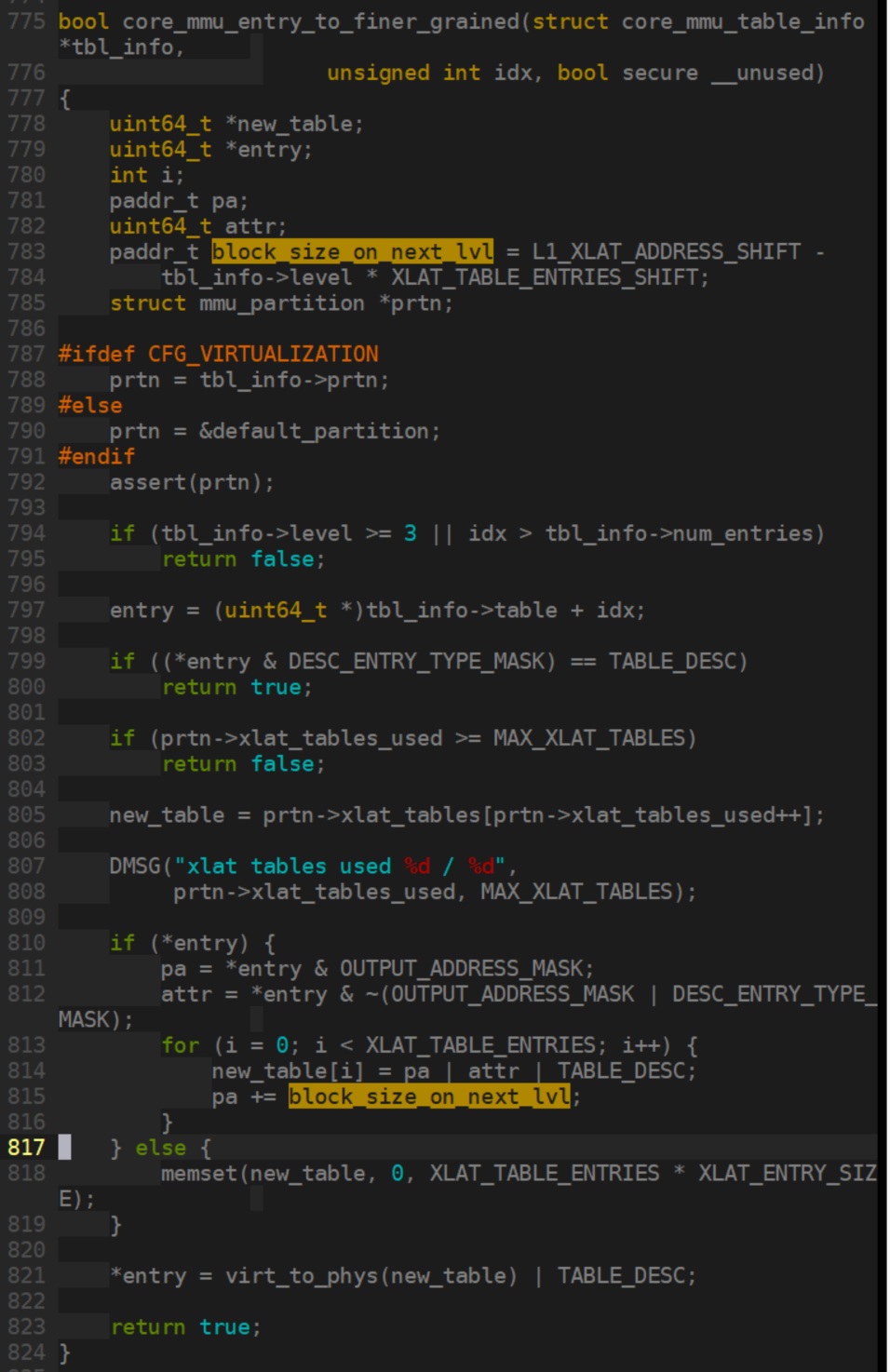 Concern on MMU LPAE · Issue #3161 · OP-TEE/optee_os · GitHub