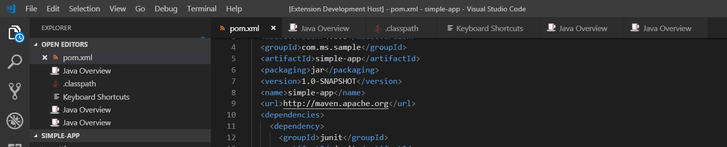 Java overview page will have multiple tabs during reload/restart ...