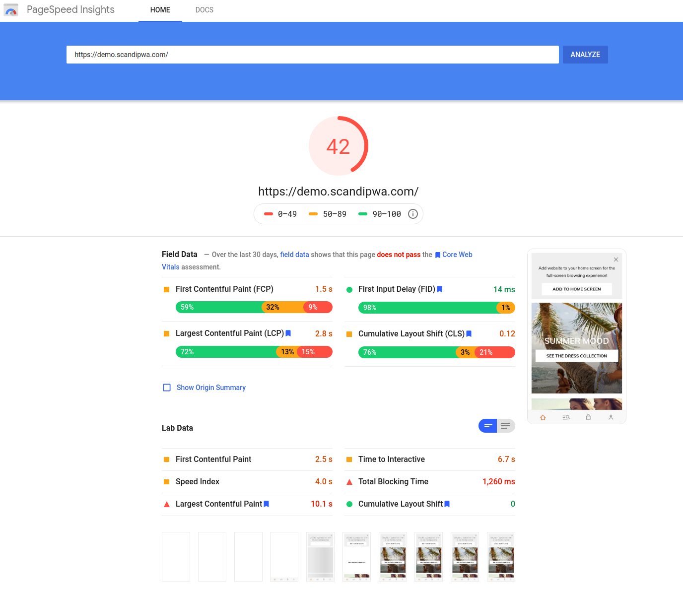 Drastic degradation in google page speed score · Issue #663 · scandipwa/scandipwa · GitHub