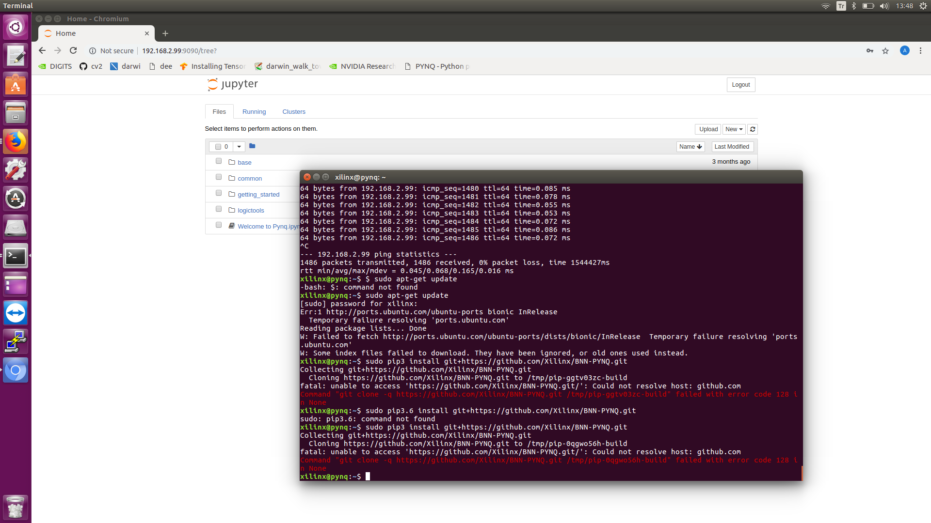 Update And Isnatllation Problem · Issue 68 · Xilinx Bnn Pynq · Github