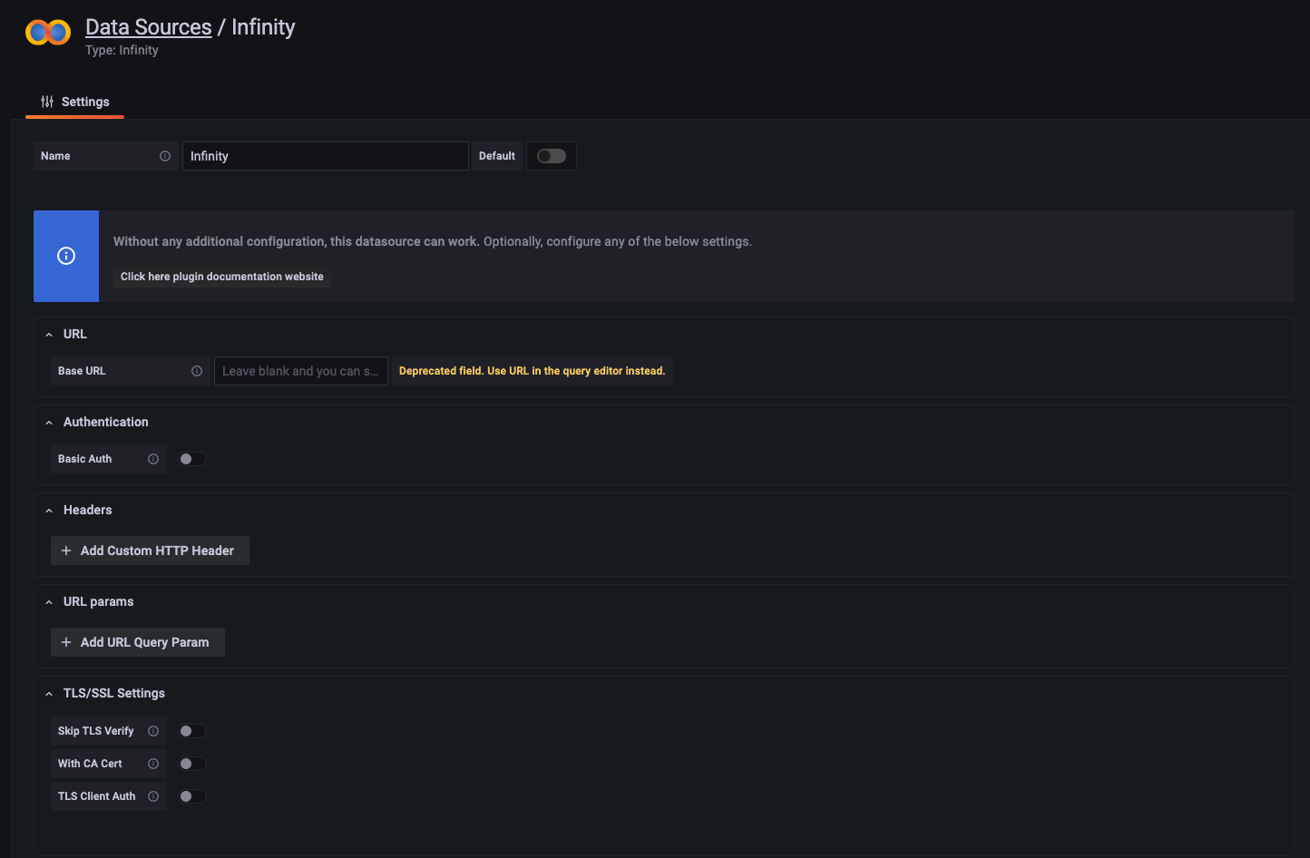 message:"error getting response from" Error 500 · Issue #136 · grafana/grafana-infinity ...