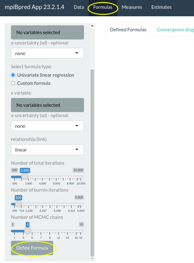Document in a CRAN style all inputs for function(s) for modeling ...