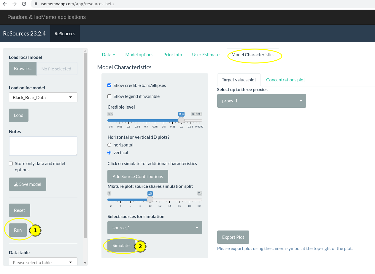 Document in a CRAN style all inputs for function(s) for modeling ...