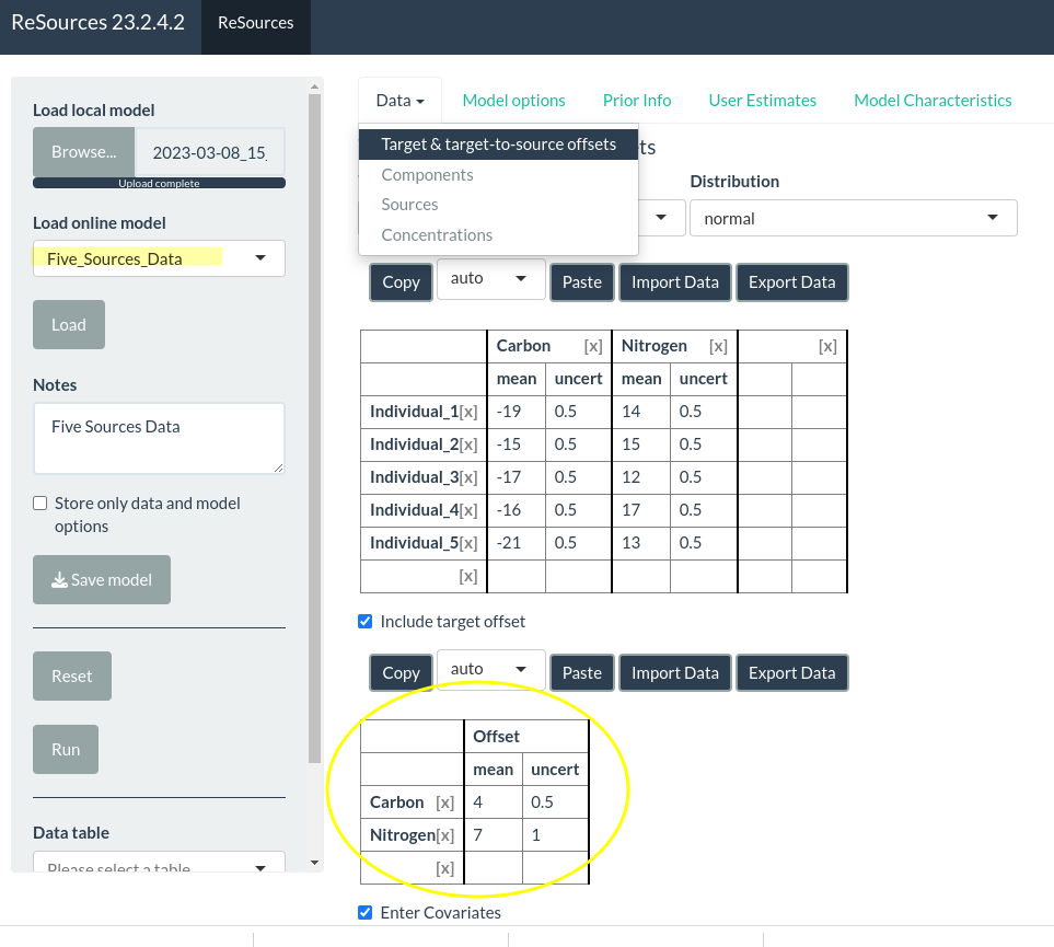 Offset table disappears when a previously saved model is loaded · Issue #82 · Pandora-IsoMemo ...