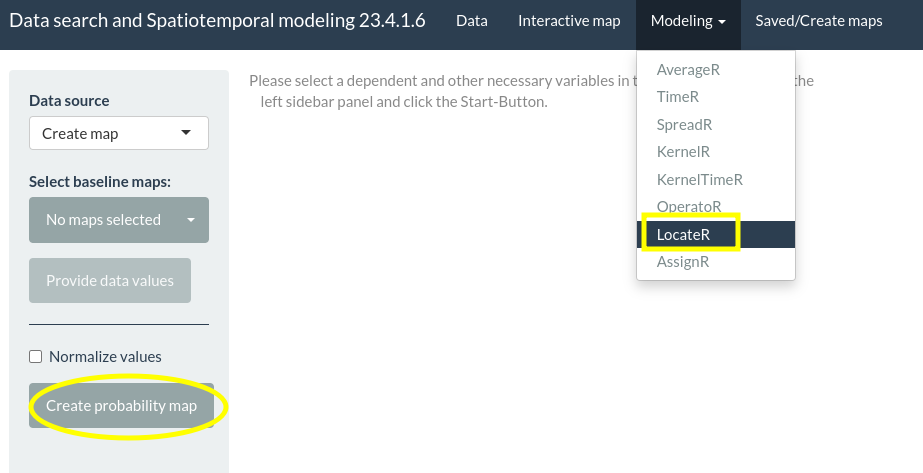 Document in a CRAN style all inputs for function(s) for modeling ...