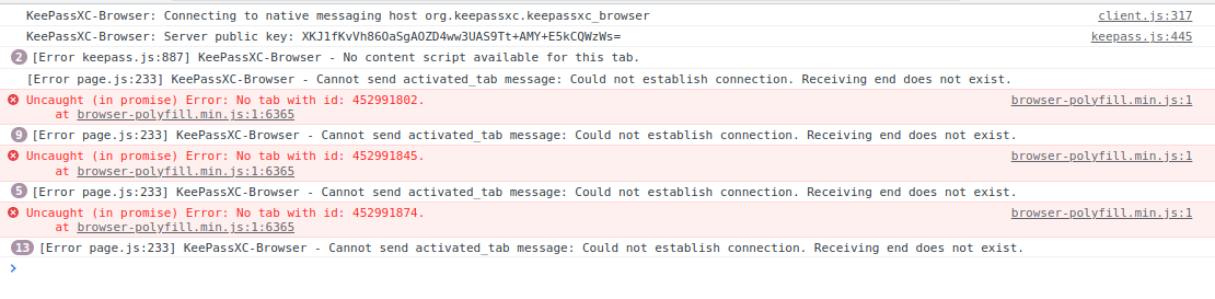 initContentScript error: Error: Cannot read properties of undefined (reading 'errorMessage ...