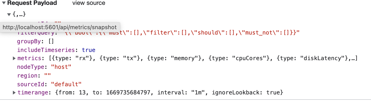 [Infrastructure UI] Incorrect payload in time range when landing on the Hosts View · Issue ...