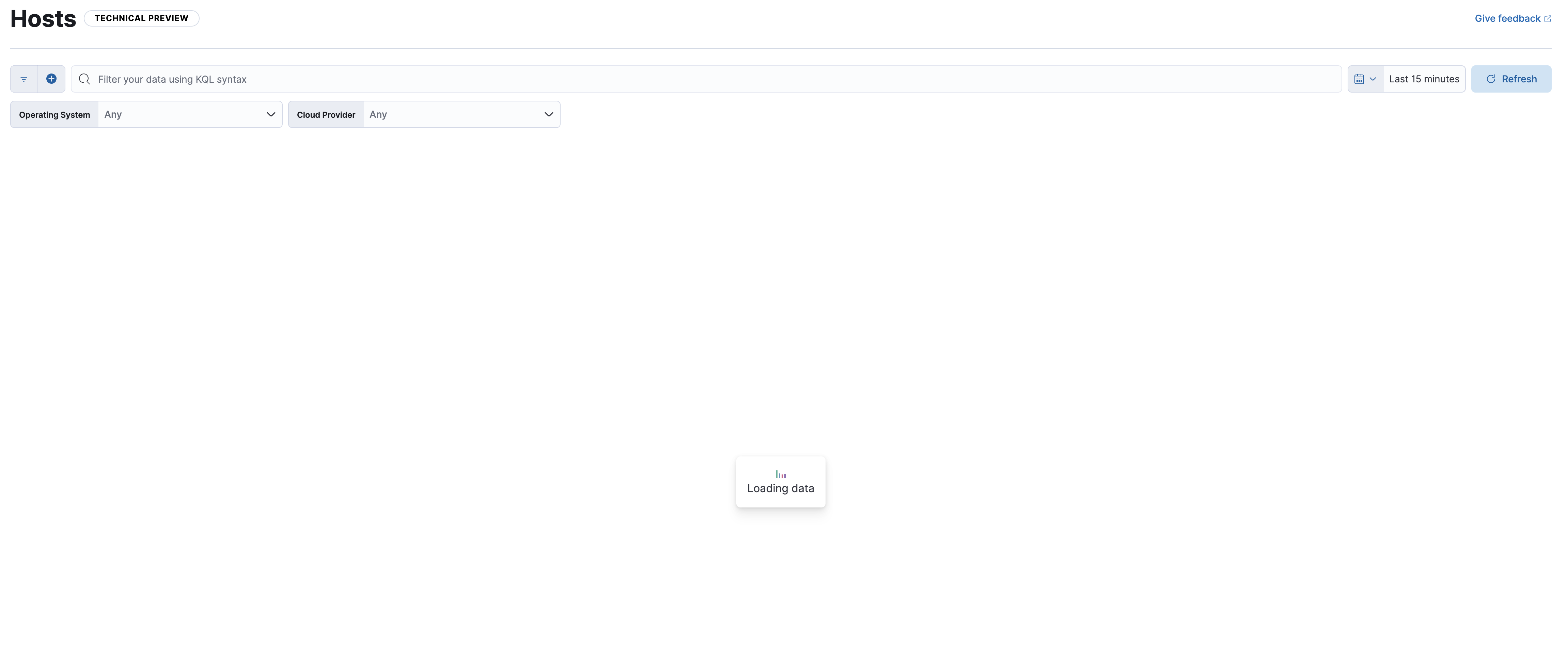[Infrastructure UI] Incorrect payload in time range when landing on the Hosts View · Issue ...