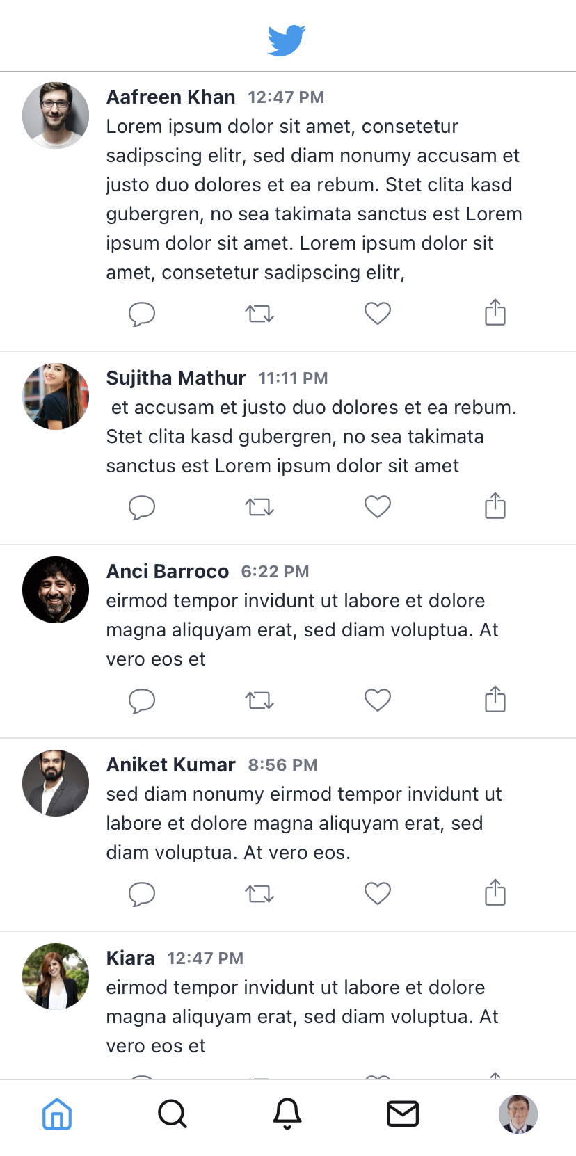 Github Andrecrimb Twitter Clone Rn Twitter Clone App Using React Native