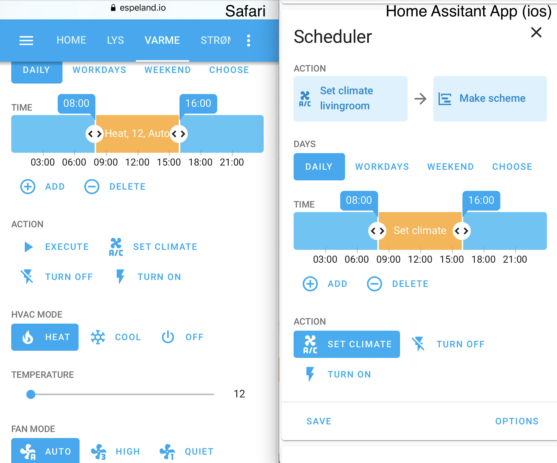 Feature req: Run multiple actions at time slot · Issue #423 · nielsfaber/scheduler-card · GitHub