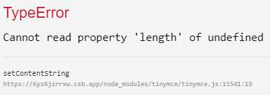 Inline editor not working in TinyMCE 5.9.0 onwards · Issue #283 · tinymce/tinymce-react · GitHub