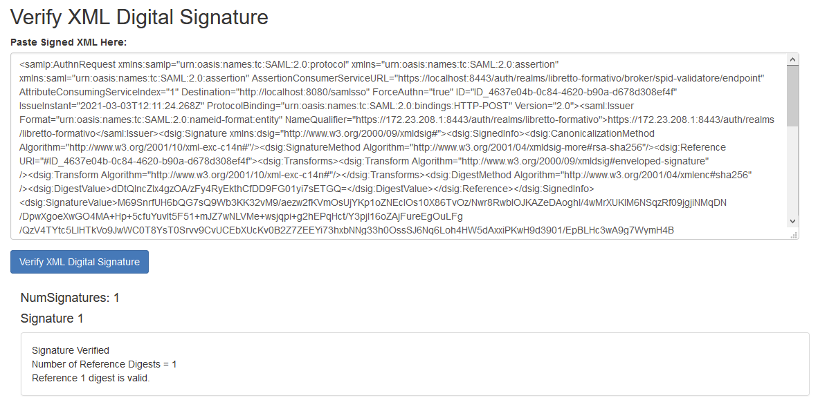 The AuthnRequest must validate against XSD and must have a valid signature stderr · Issue #8 ...