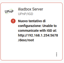 UPNP/IGD Unable to communicate with IGD · Issue #79053 · home-assistant/core · GitHub