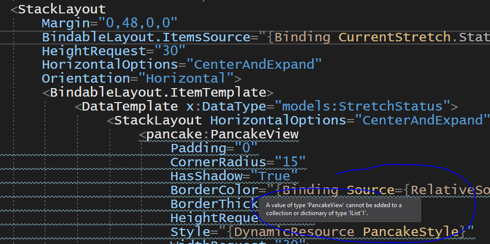 Intellisense Issue with 2.0 inside of a collectionview/bindablelayout · Issue #121 · sthewissen ...
