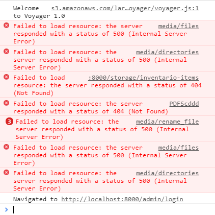 Media Browser & Menu Builder problem with TokenMismatch and making the session expire · Issue ...