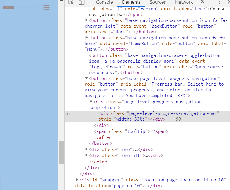 pageLevelProgress - animation on bar removed since v2 · Issue #2562 · adaptlearning/adapt ...