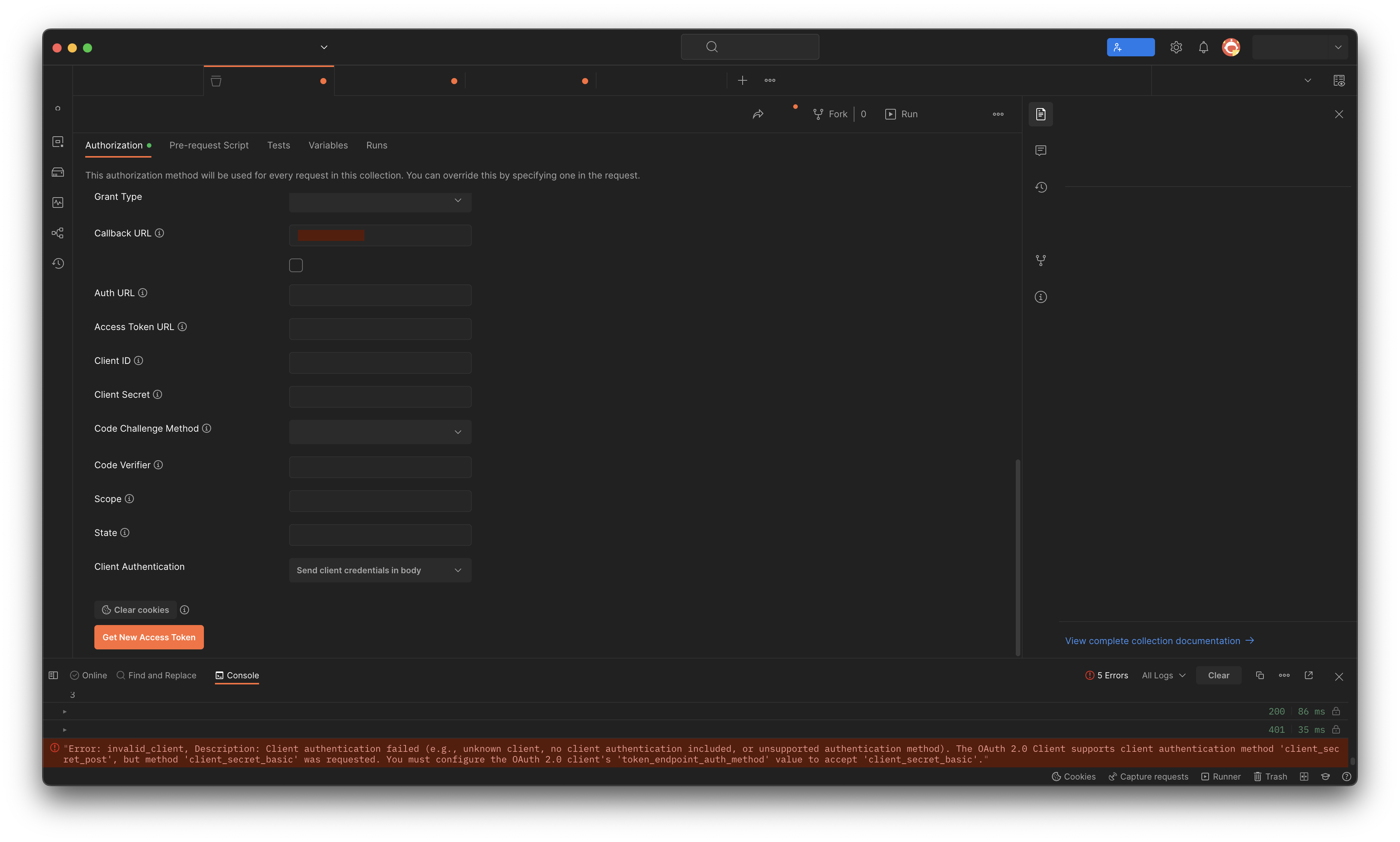 OAuth 2.0 new Auto-refresh token feature always set to basic auth ...