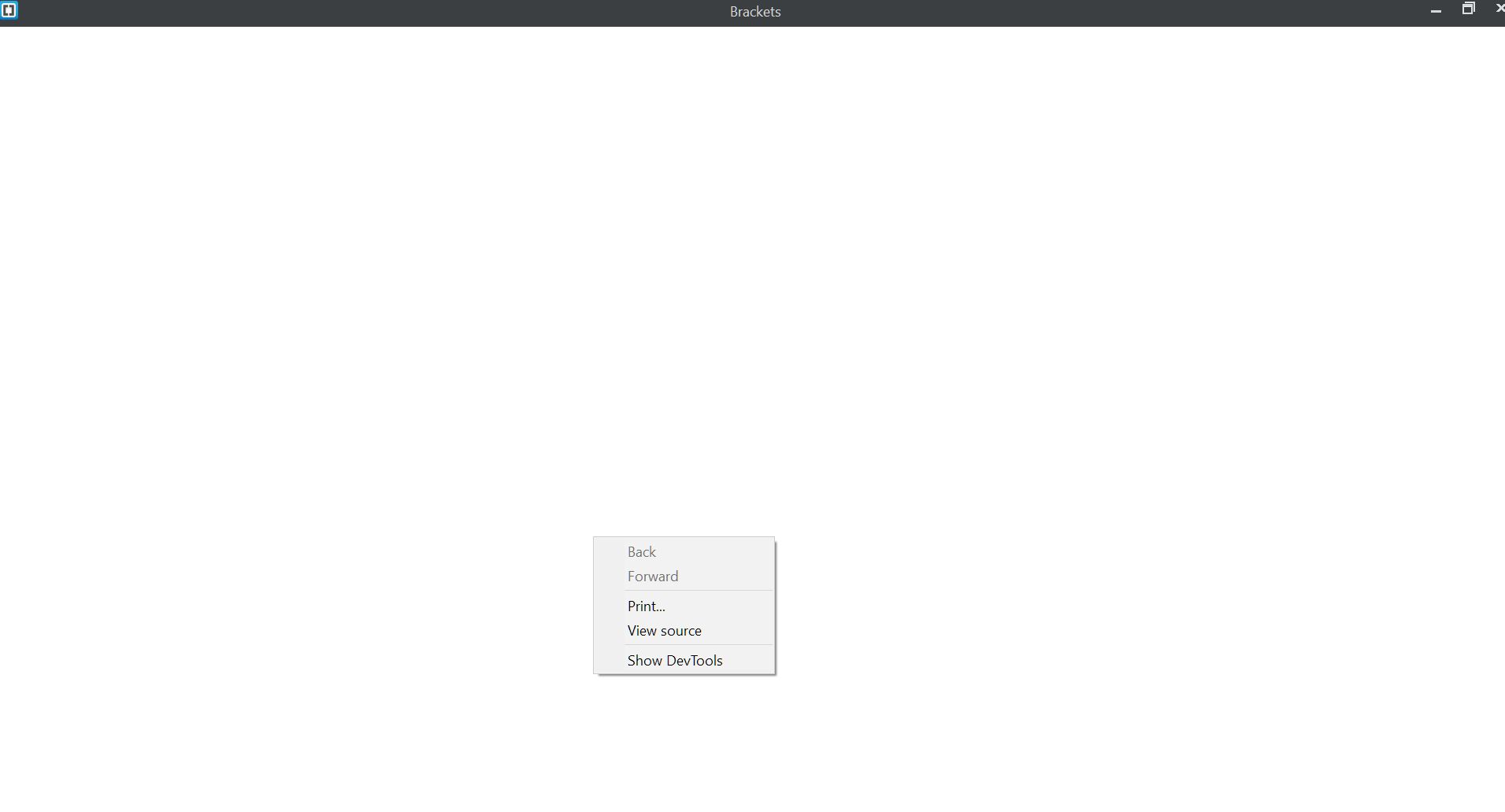 Brackets Work Area Disappears · Issue #13531 · adobe/brackets · GitHub