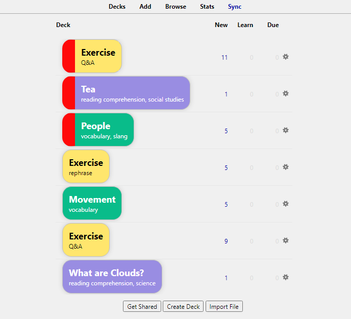 [Request] HTML support for decks list (decks name in the main page) · Issue #12851 · ankidroid ...