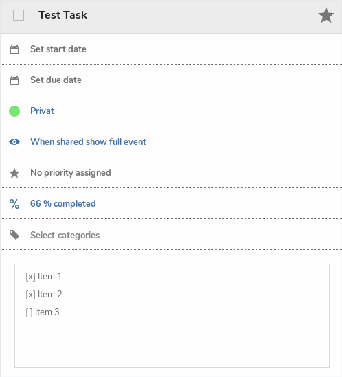 [Feature Request] Checklists with automatic completion level update · Issue #623 · nextcloud ...