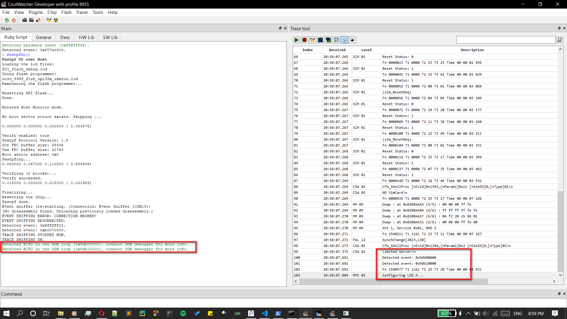 Detected XCPU in the GDB loop (0x9db00000) with GPIO_init · Issue #400 ...