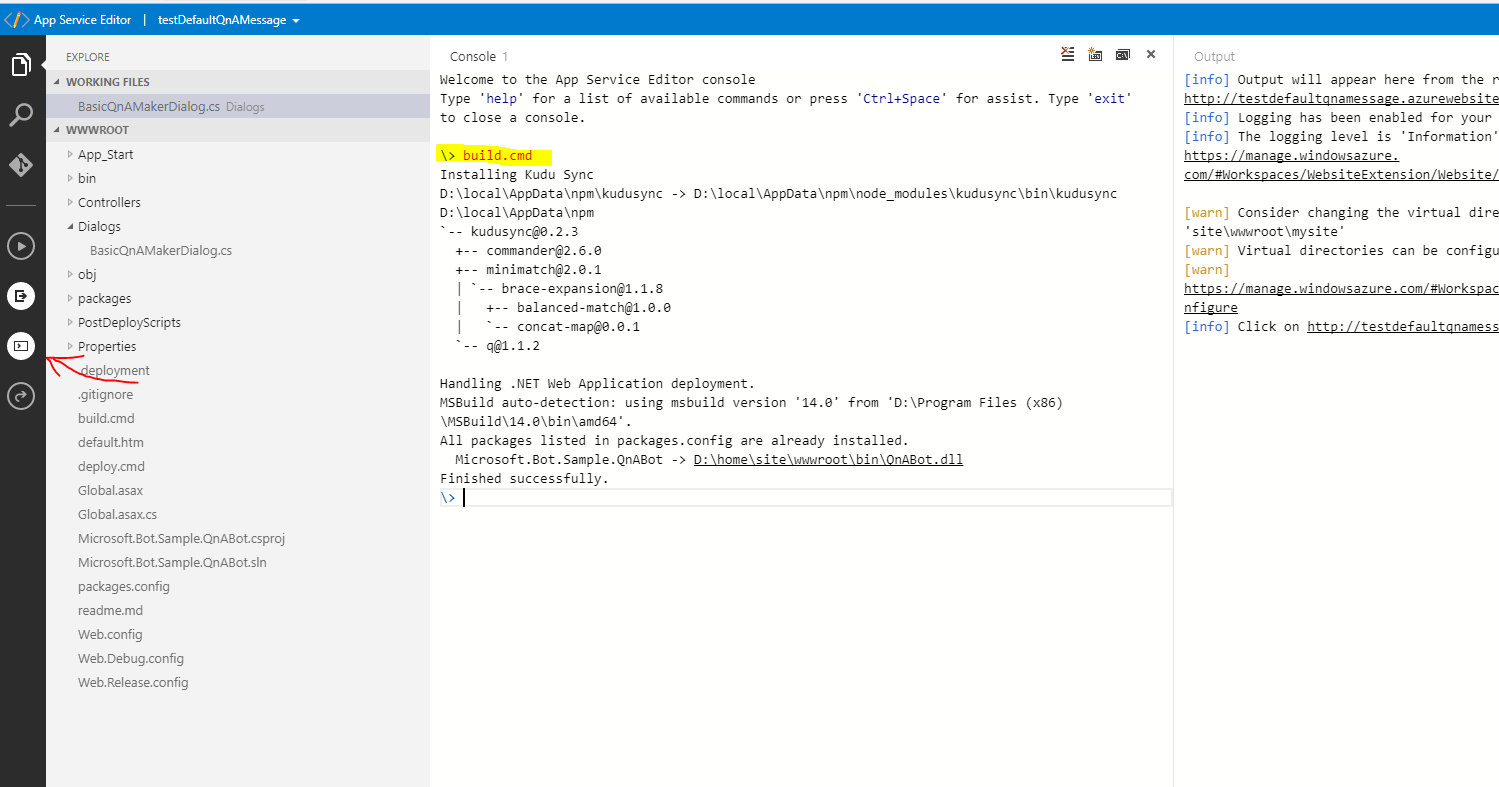 [QnA Maker] How to customize the "No match found!" message? · Issue #3727 · microsoft ...