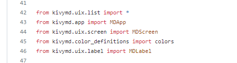 iOS, error import MDApp from kivymd.app · Issue #1478 · kivymd/KivyMD · GitHub