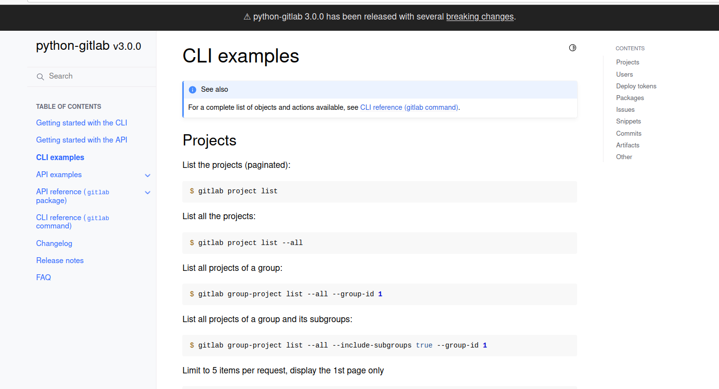 docs(cli): make examples more easily navigable by generating TOC by nejch · Pull Request #1817 ...