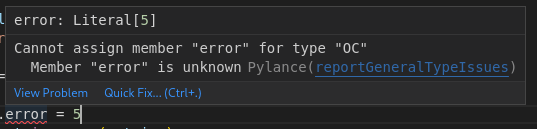 pylance doesn't understand classes created with built-in function type() · Issue #3317 ...