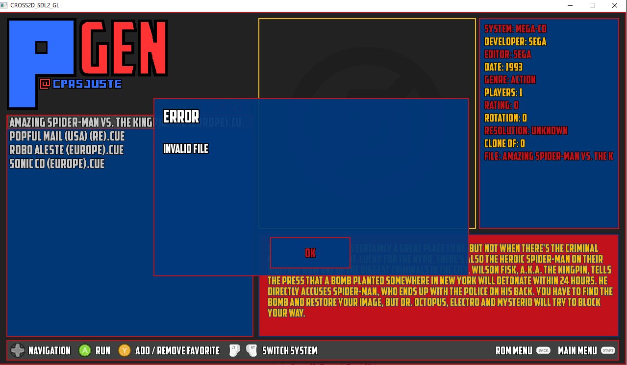 pGen 6.3 Windows, Mega CD games not loading · Issue #182 · Cpasjuste ...