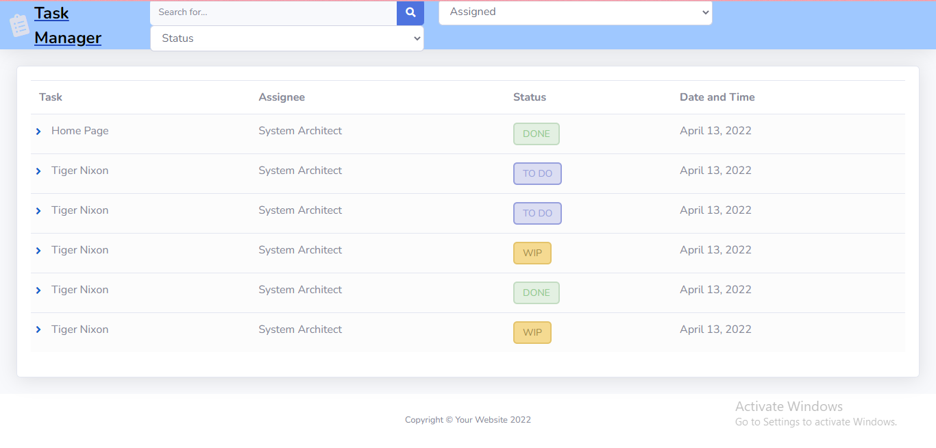 GitHub - farrukh-malik/task-manager-table-design