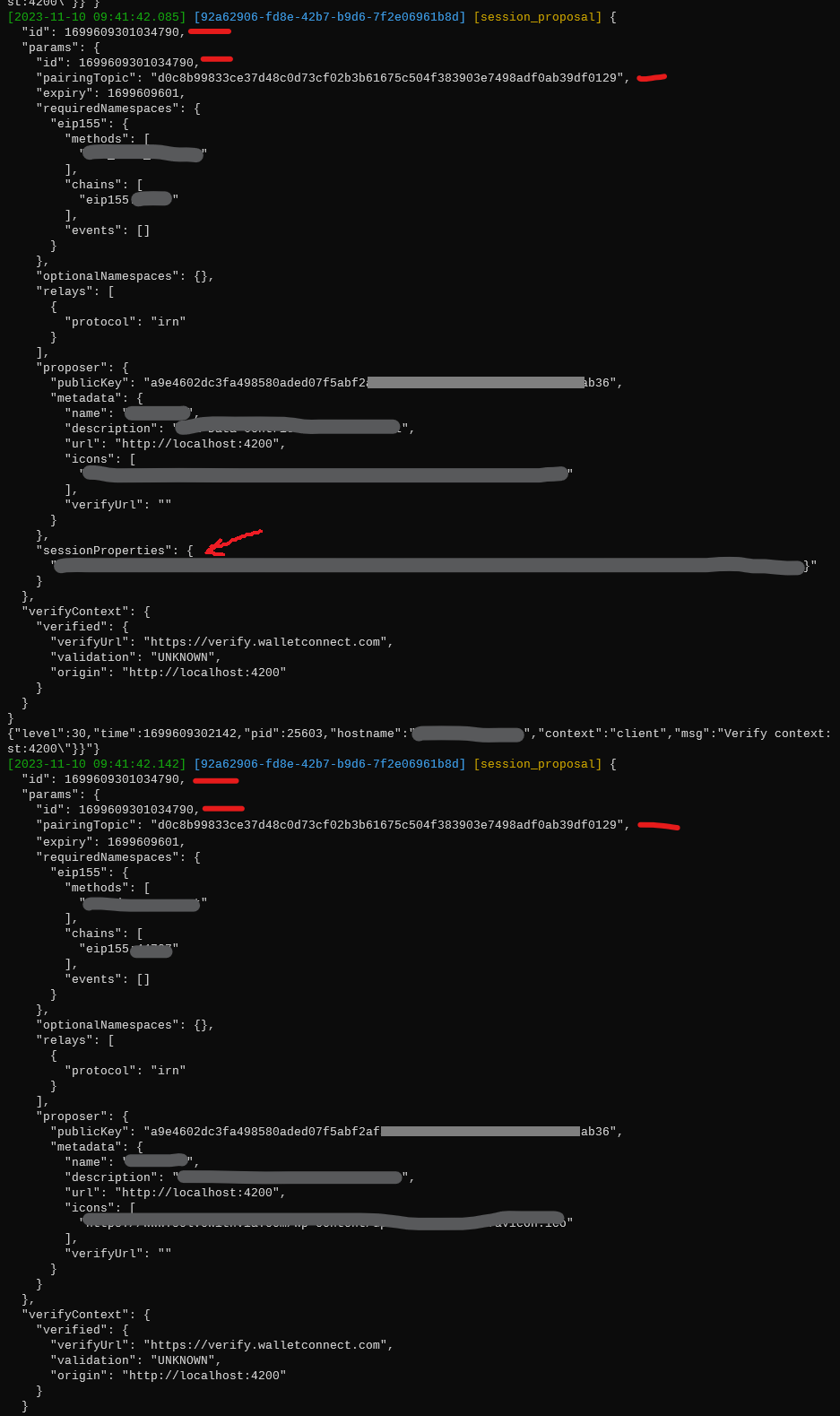 Double Session Proposal Event · Issue 3906 · Walletconnectwalletconnect Monorepo · Github