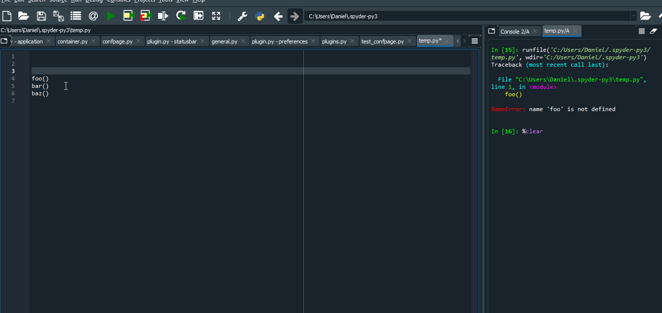 Possible Black Autoformat Bug · Issue #14653 · spyder-ide/spyder · GitHub