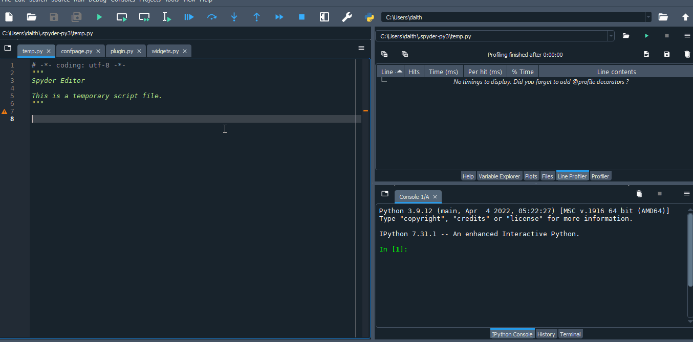 Text box for file to be profiled accept directories · Issue #25 ...