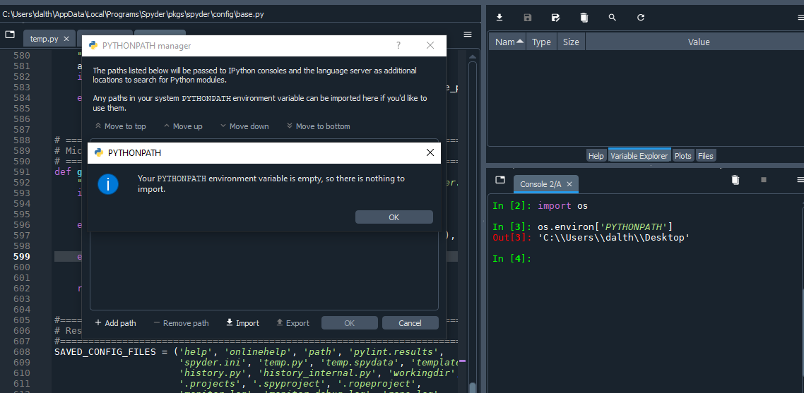 pr-consistently-handle-pythonpath-and-add-import-feature-to-pythonpath