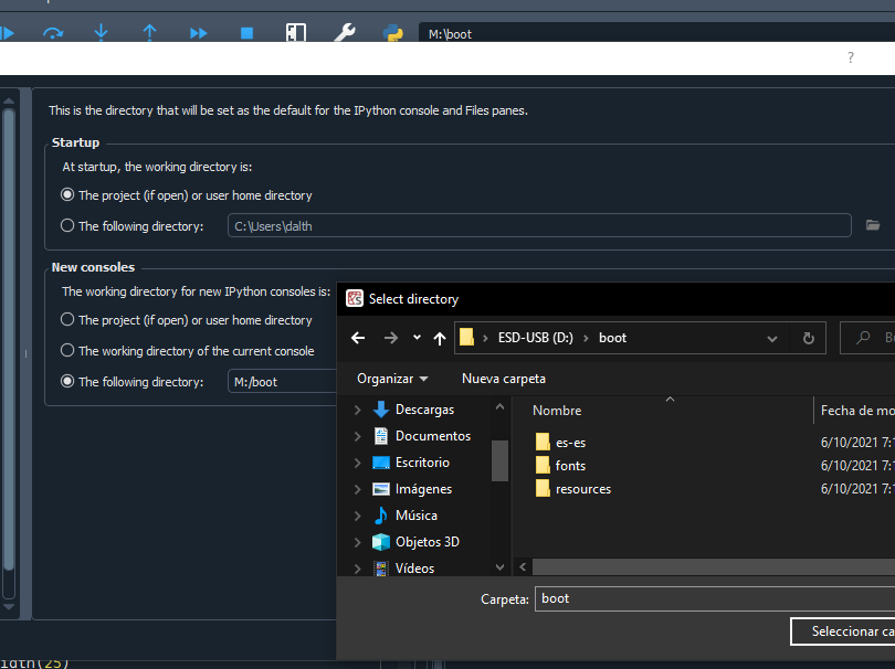 Working Directory error when changing a drive letter · Issue #19872 ...